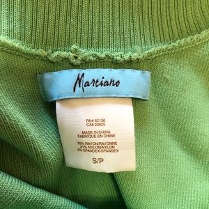 Marciano | Tops | Marciano Lime Green Sleeveless Top W Belt Detail ...